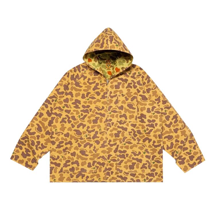 Buy Human Made Duck Camo Pullover Jacket 'Brown' - HM26JK020 BROW | GOAT CA