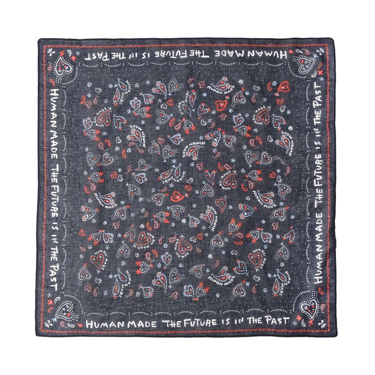 Buy Human Made Paisley Bandana 'Navy' - HM26GD066 NAVY | GOAT