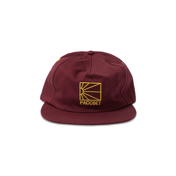 Buy Rassvet 5-Panel Logo Cap Woven 'Dark Red' - PACC12K006 DARK | GOAT