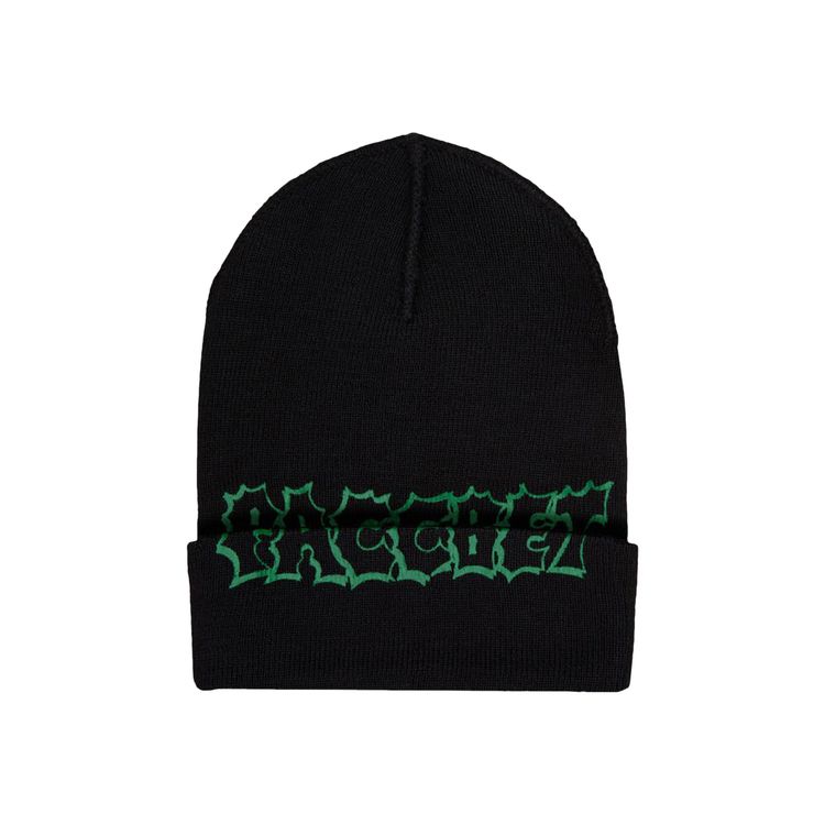 Buy Rassvet x PACCBET Inside Out Beanie 'Black' - PACC10K004 BLAC | GOAT
