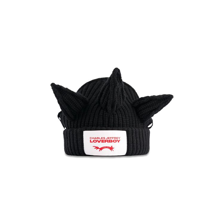 Buy Charles Jeffrey Loverboy Berserker Beanie 'Black' - 43130101 | GOAT