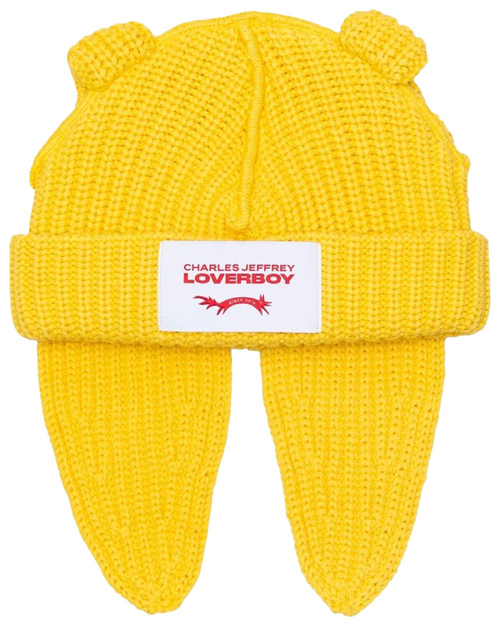 Buy Charles Jeffrey Loverboy Chunky Rabbit Beanie 'Yellow' - 43130502 ...