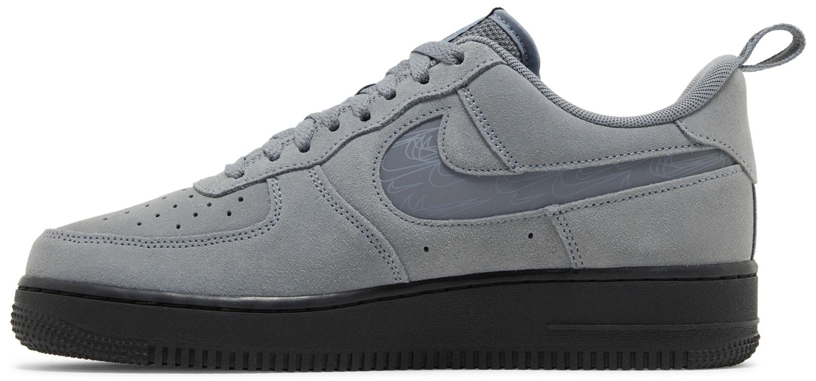 Buy Nike Air Force 1 '07 LV8 'Reflective Swoosh - Cool Grey' - DZ4514 ...