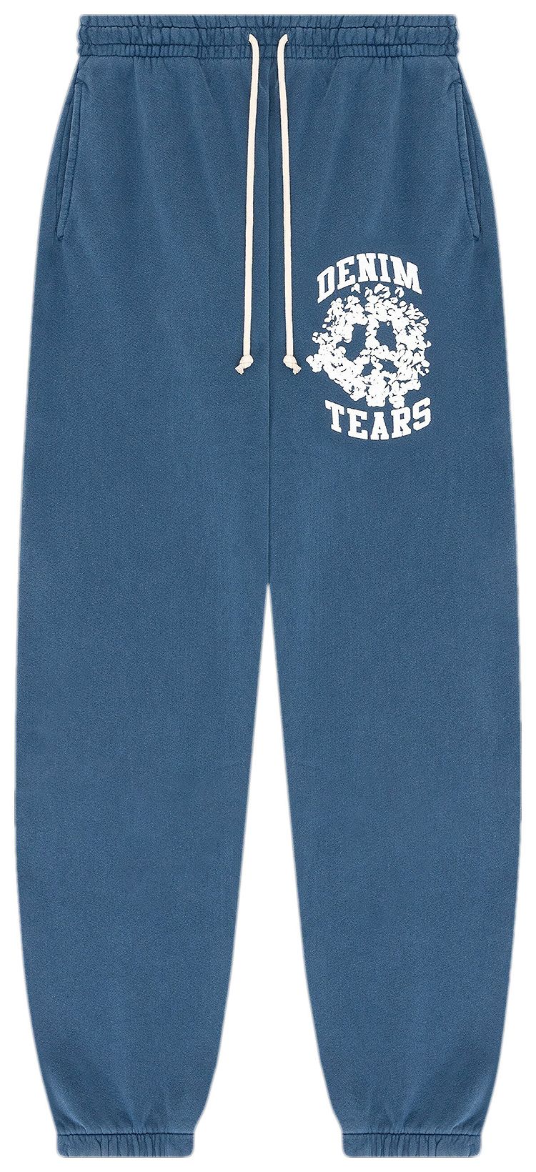 Buy Denim Tears University Sweatpants 'Navy' - 401 020 NAVY | GOAT