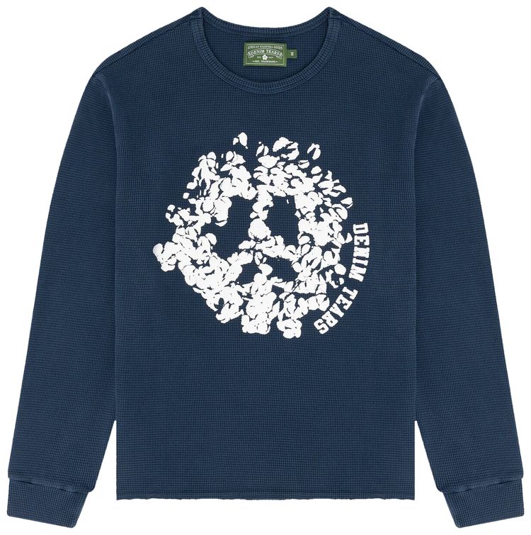 Buy Denim Tears University Thermal Long-Sleeve 'Navy' - 102 080 NAVY | GOAT