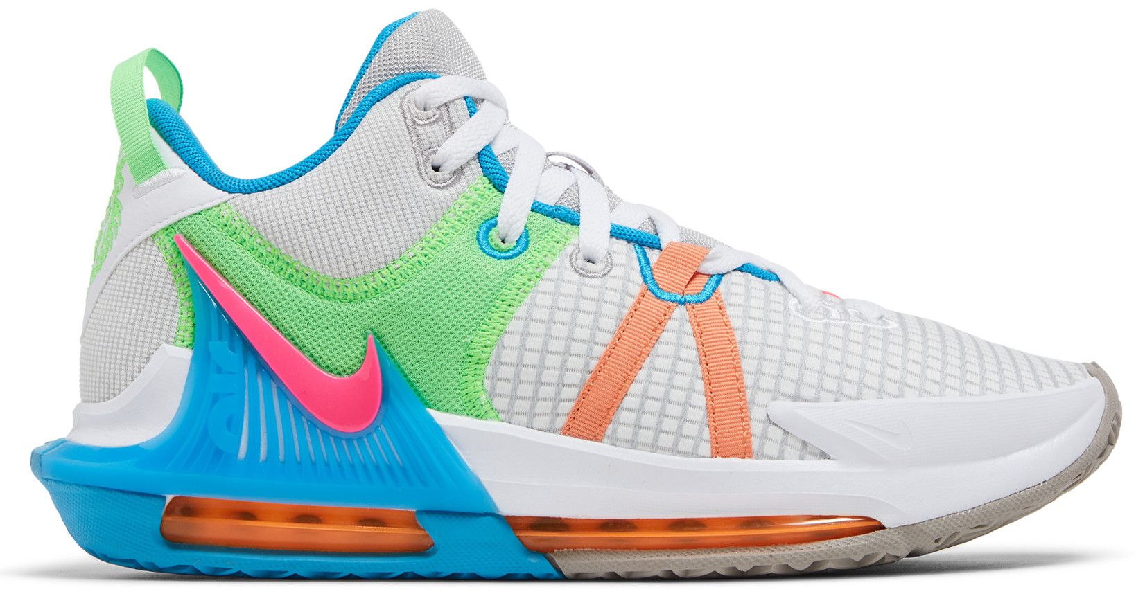 Buy Nike LeBron Witness 7 'Grey Fog Multi-Color' - DM1123 003 | GOAT