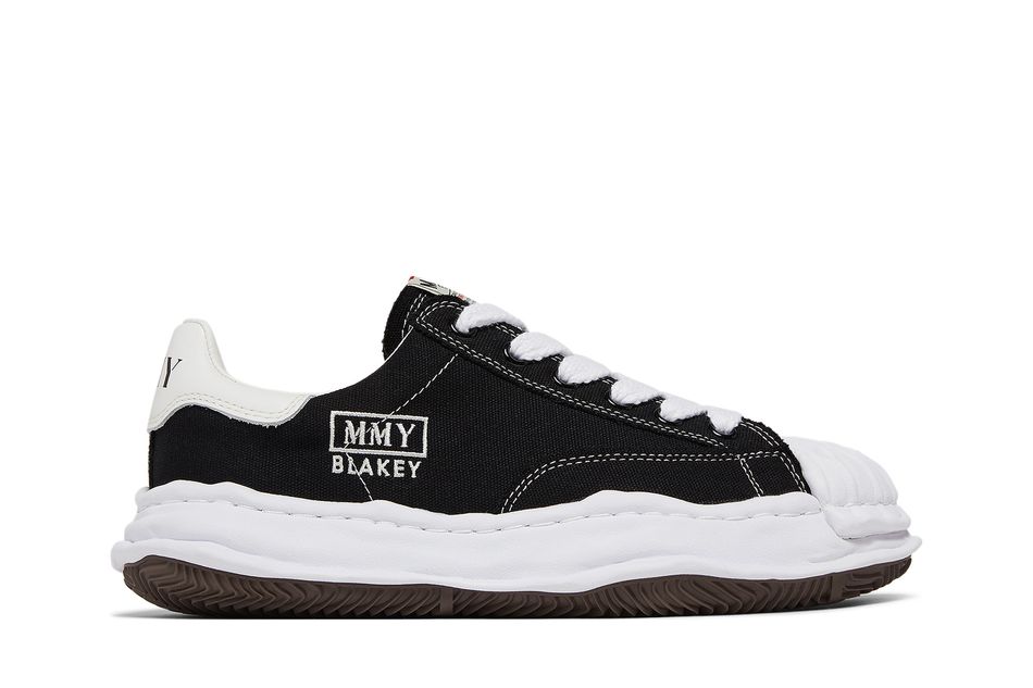 Buy Maison Mihara Yasuhiro Blakey OG Sole Canvas Low 'Black White ...