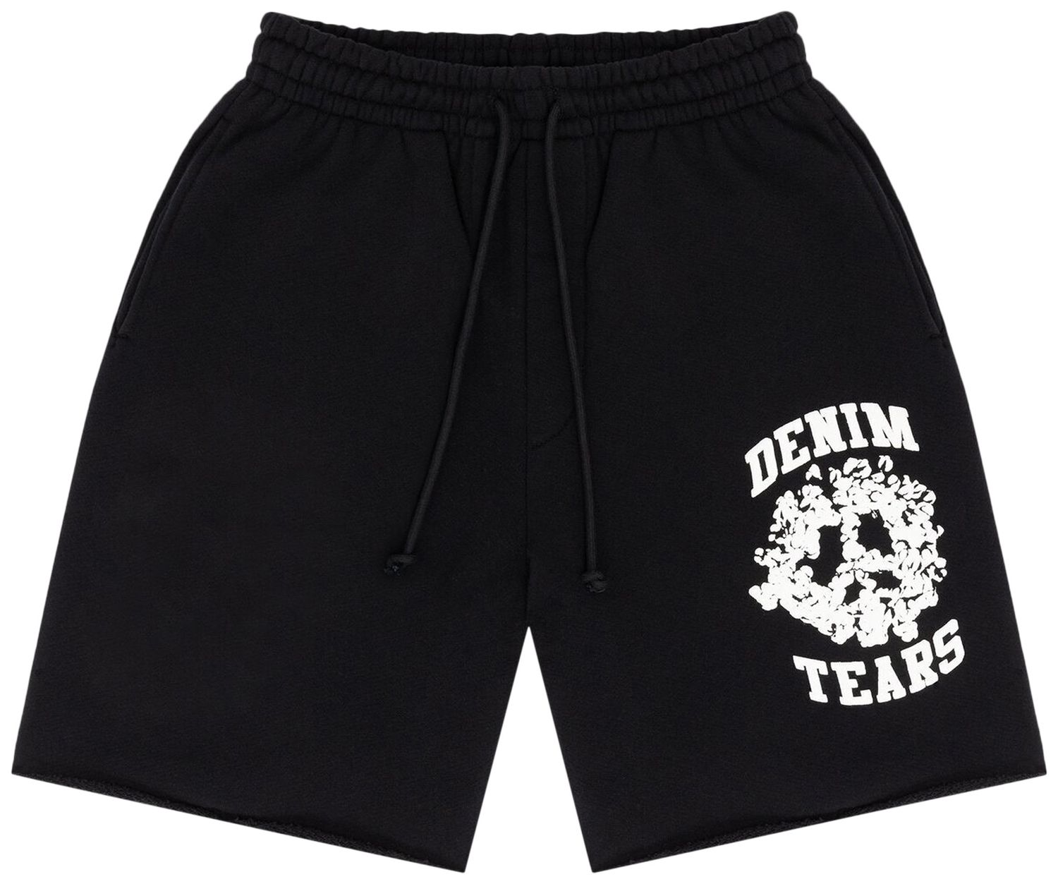 Buy Denim Tears University Shorts 'Black' - 402 010 BLAC | GOAT