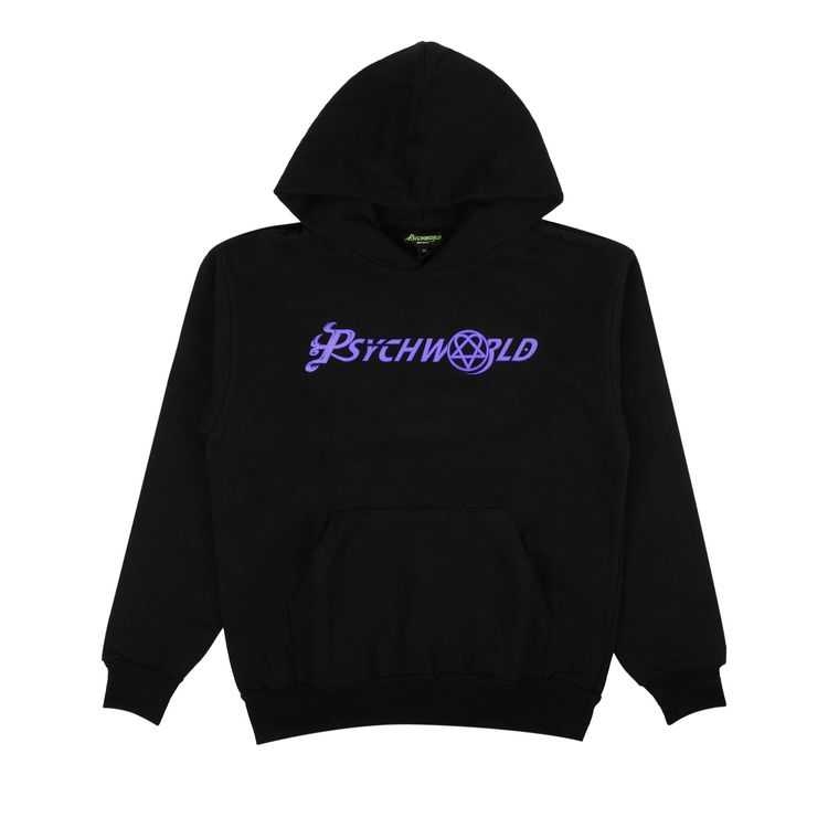 Buy Psychworld Star Logo Hoodie Sweatshirt 'Black/Purple' - 1482 ...