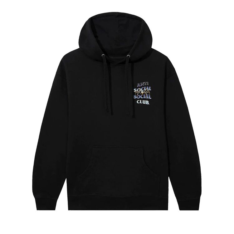 Buy Anti Social Social Club Crawl To Me Hoodie 'Black' - 0657 ...