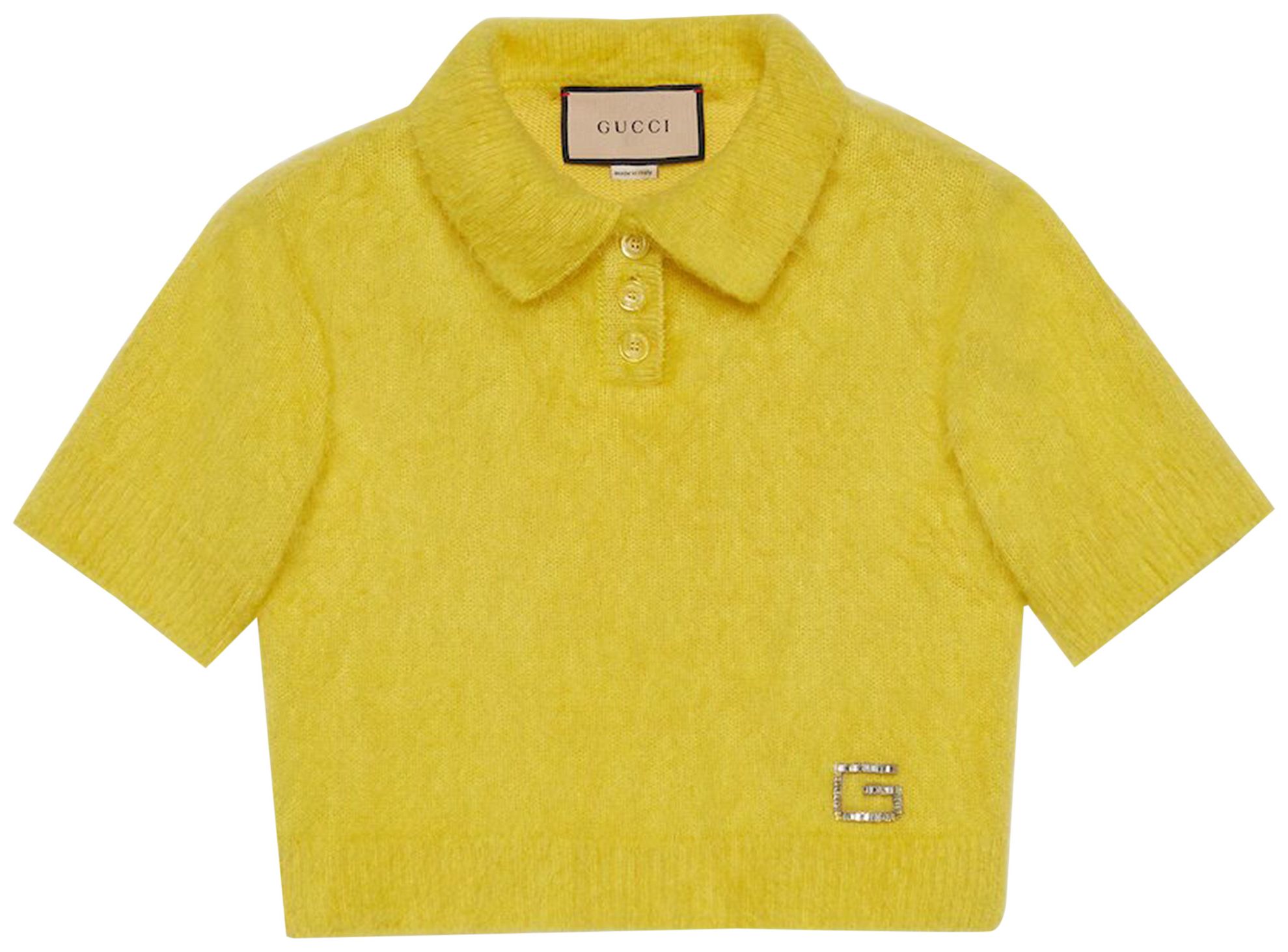 Buy Gucci Knit Top 'Yellow/Mix' - 761074 XKDKD 7738 | GOAT