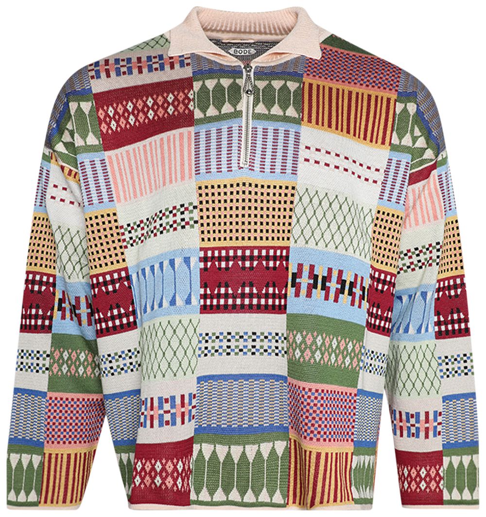 Buy Bode Sampler Polo 'Multicolor' - MRS24KT007 MULT | GOAT