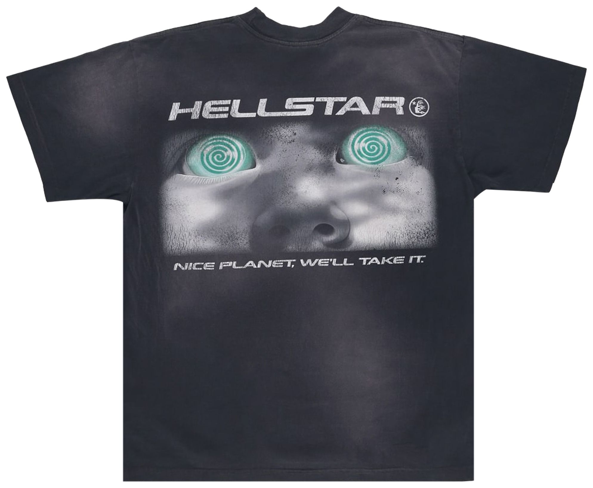 Buy Hellstar Attacks T-Shirt 'Black/Green' - HS T3 BLAC | GOAT