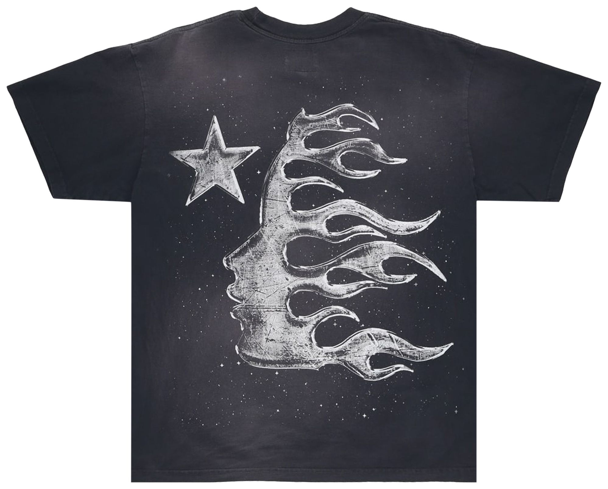 Buy Hellstar Chrome T-Shirt 'Black' - HS T5 BLAC | GOAT