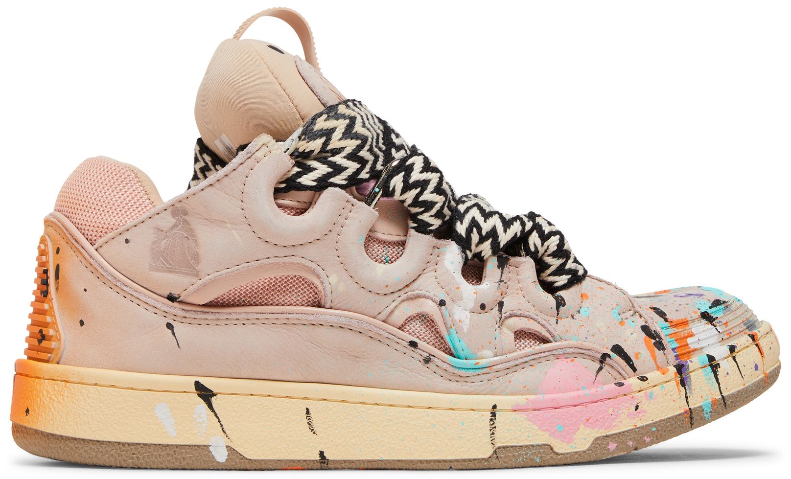 Buy Gallery Dept. x Lanvin Curb Light Sneakers 'Paint Drip - Pale Pink ...
