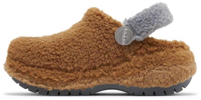 Buy Crocs Lil Nas X x Mega Crush Clog 'Brown Sherpa' - 209508 088 | GOAT