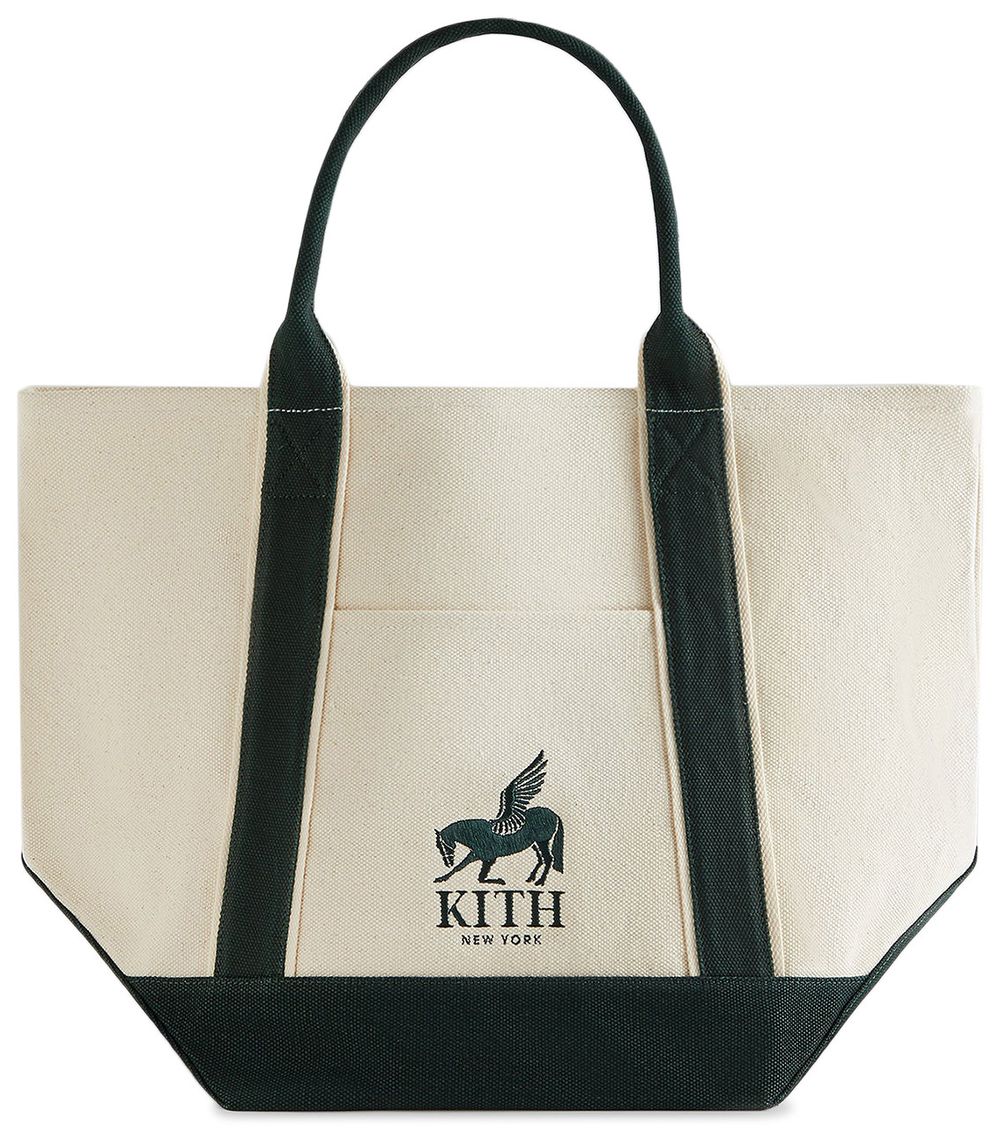 Buy Kith Monogram Canvas Tote 'Stadium' - KHM040085 302 | GOAT