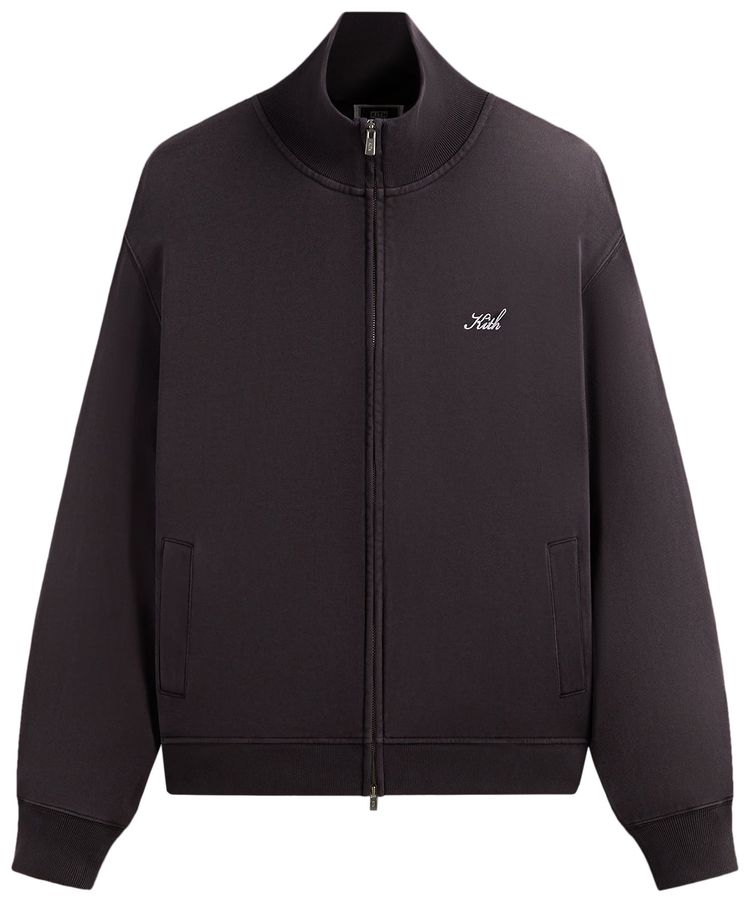Buy Kith Fleece Wyona Full Zip 'Black' - KHM031896 001 | GOAT