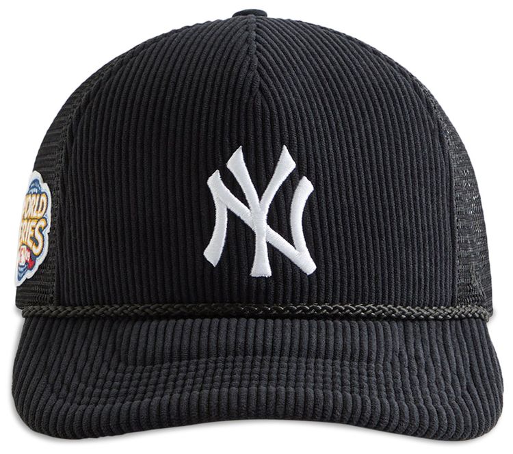 Buy Kith For The New York Yankees Corduroy Trucker Hat 'Black ...