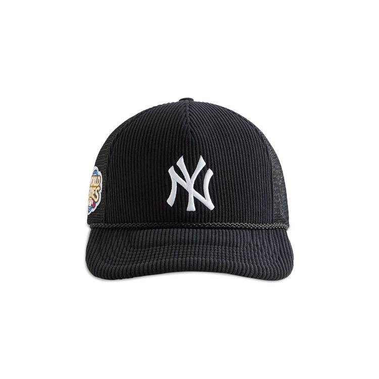 Buy Kith For The New York Yankees Corduroy Trucker Hat 'Black ...