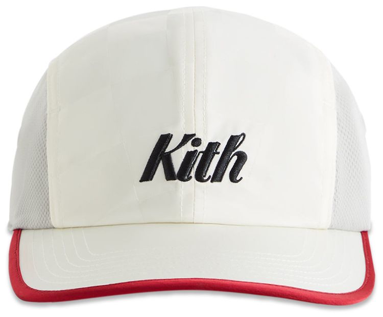 Buy Kith Checkered Satin Griffey Camper Hat 'Sandrift' - KHM050557 104 ...