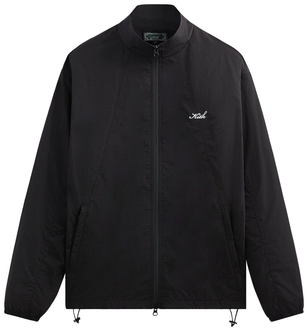 Buy Kith Wrinkle Nylon Windsor Panelled Track Jacket 'Black ...