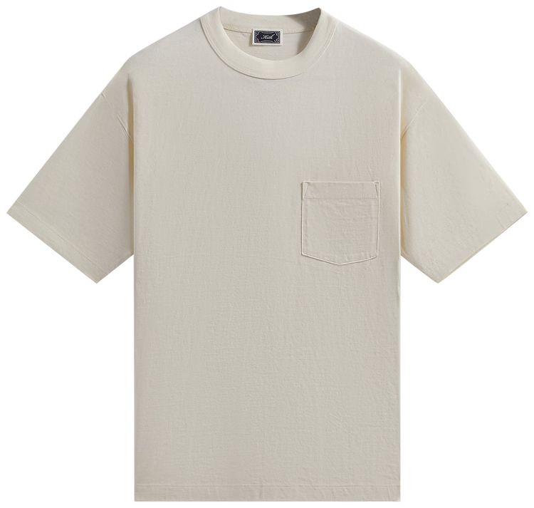 Buy Kith Leonard Pocket Tee 'Sandrift' - KHM031757 104 | GOAT