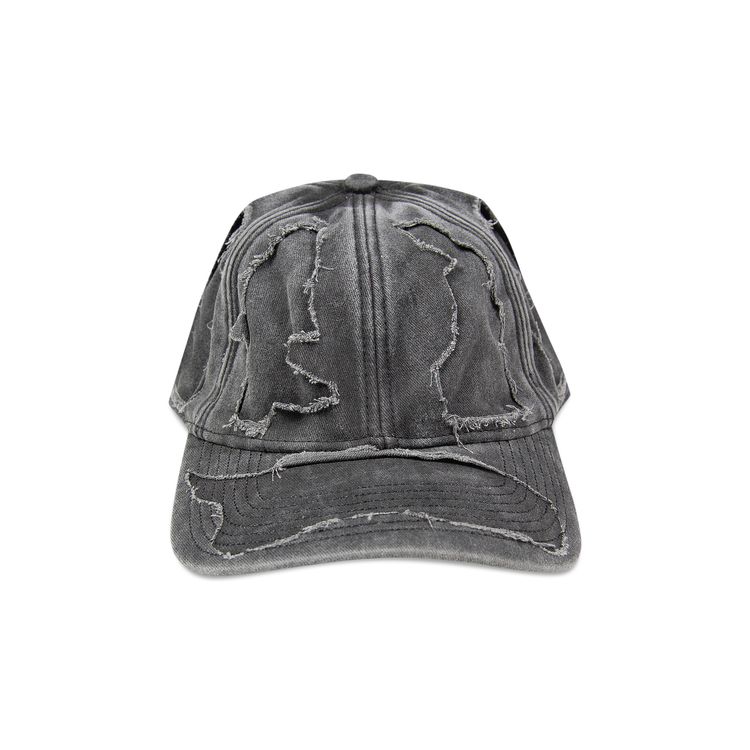 Buy Vetements Destroyed Cap 'Washed Black' - UE64CA210B WASH | GOAT