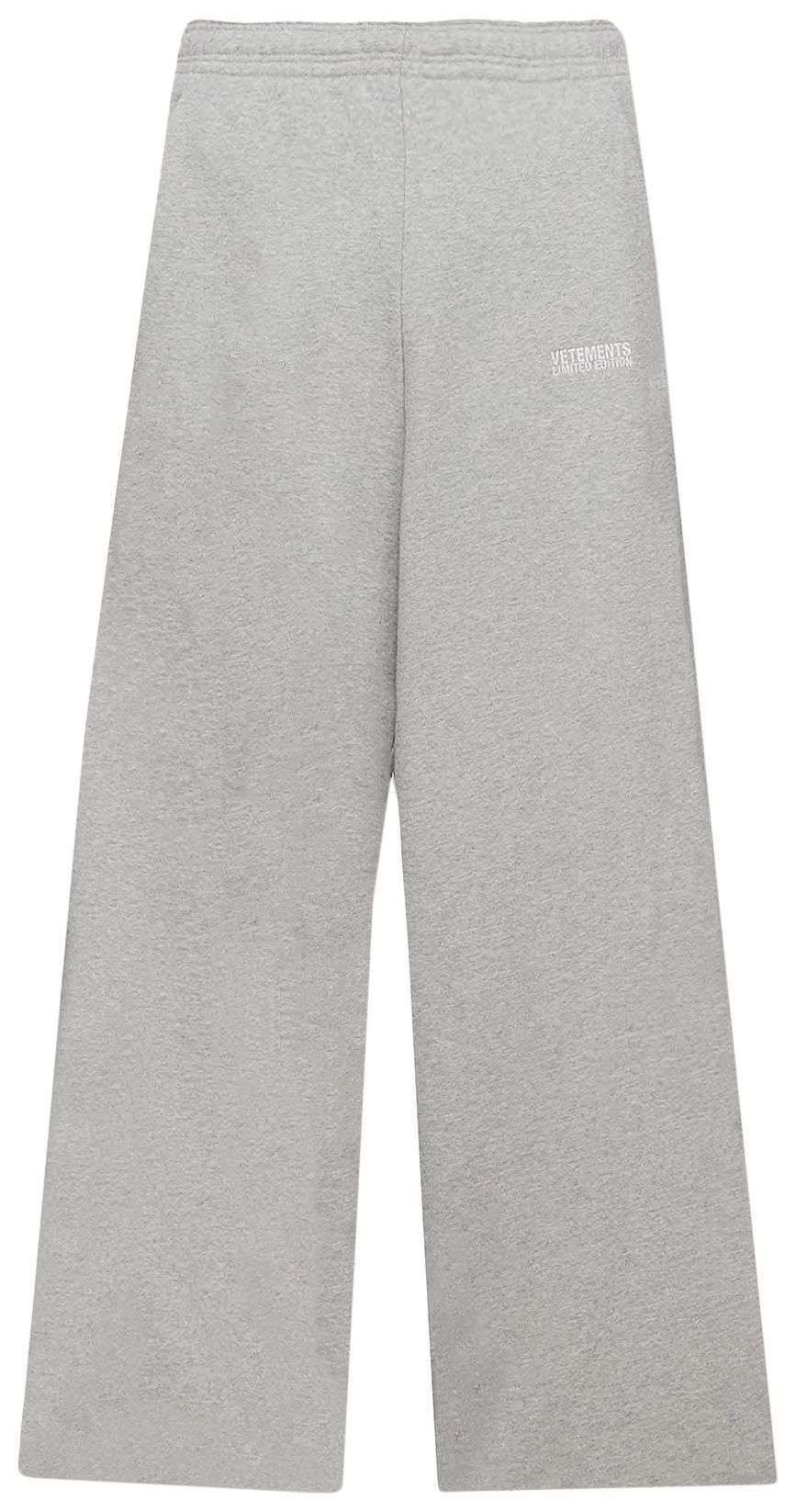 Buy Vetements Big Sweatpants 'Grey Melange' - UE64SP650G GREY | GOAT