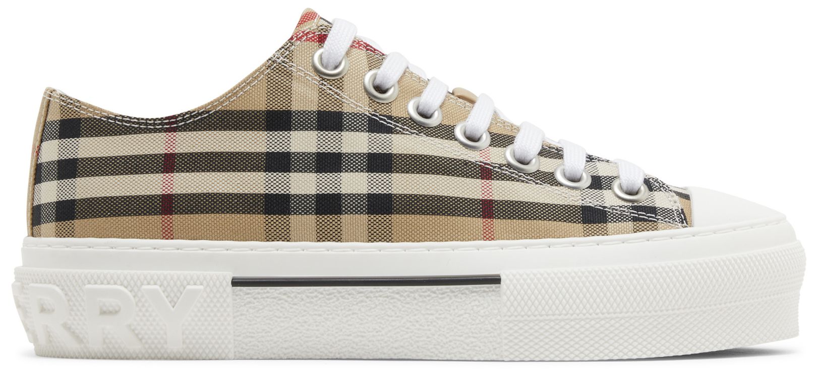 Buy Burberry Wmns Jack Vintage Check Sneaker 'Archive Beige' - 8050506 ...