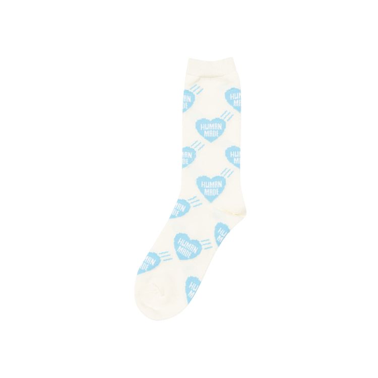 Buy Human Made HM Logo Socks 'Blue' - HM27GD060 BLUE | GOAT
