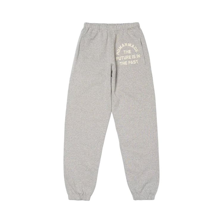 Buy Human Made Sweatpants 'Grey' - HM27PT004 GREY | GOAT