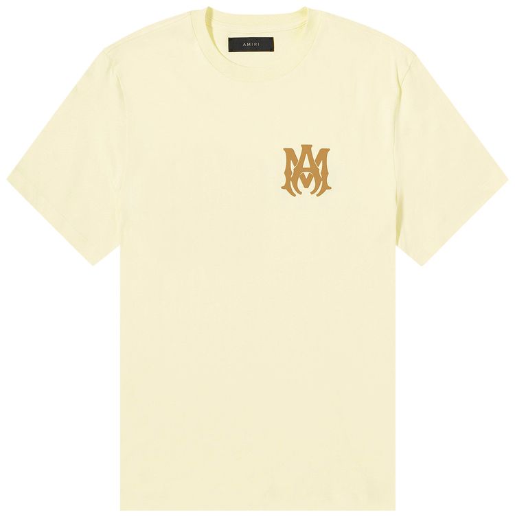 Buy Amiri MA Logo Tee 'French Vanilla' - AMJYTE1007 FREN | GOAT