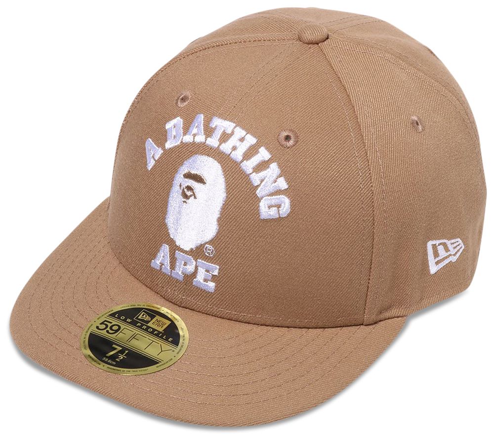 Buy BAPE College New Era 59FIFTY Low Profile Cap 'Beige' - 1K23 180 901 ...