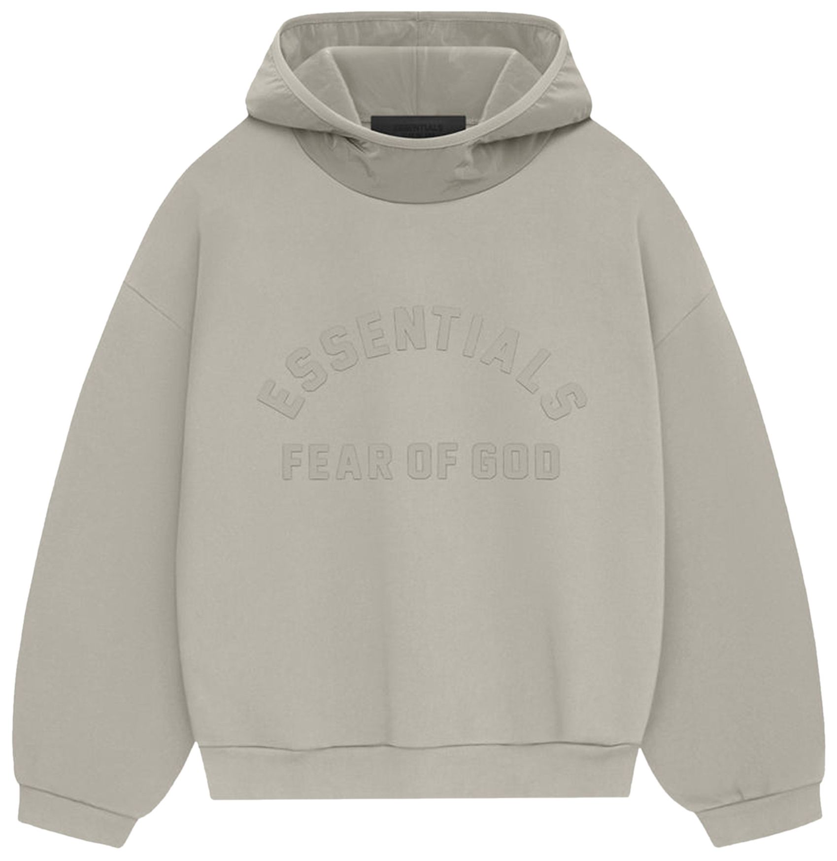 Buy Fear of God Essentials Nylon Fleece Hoodie 'Seal/Seal ...