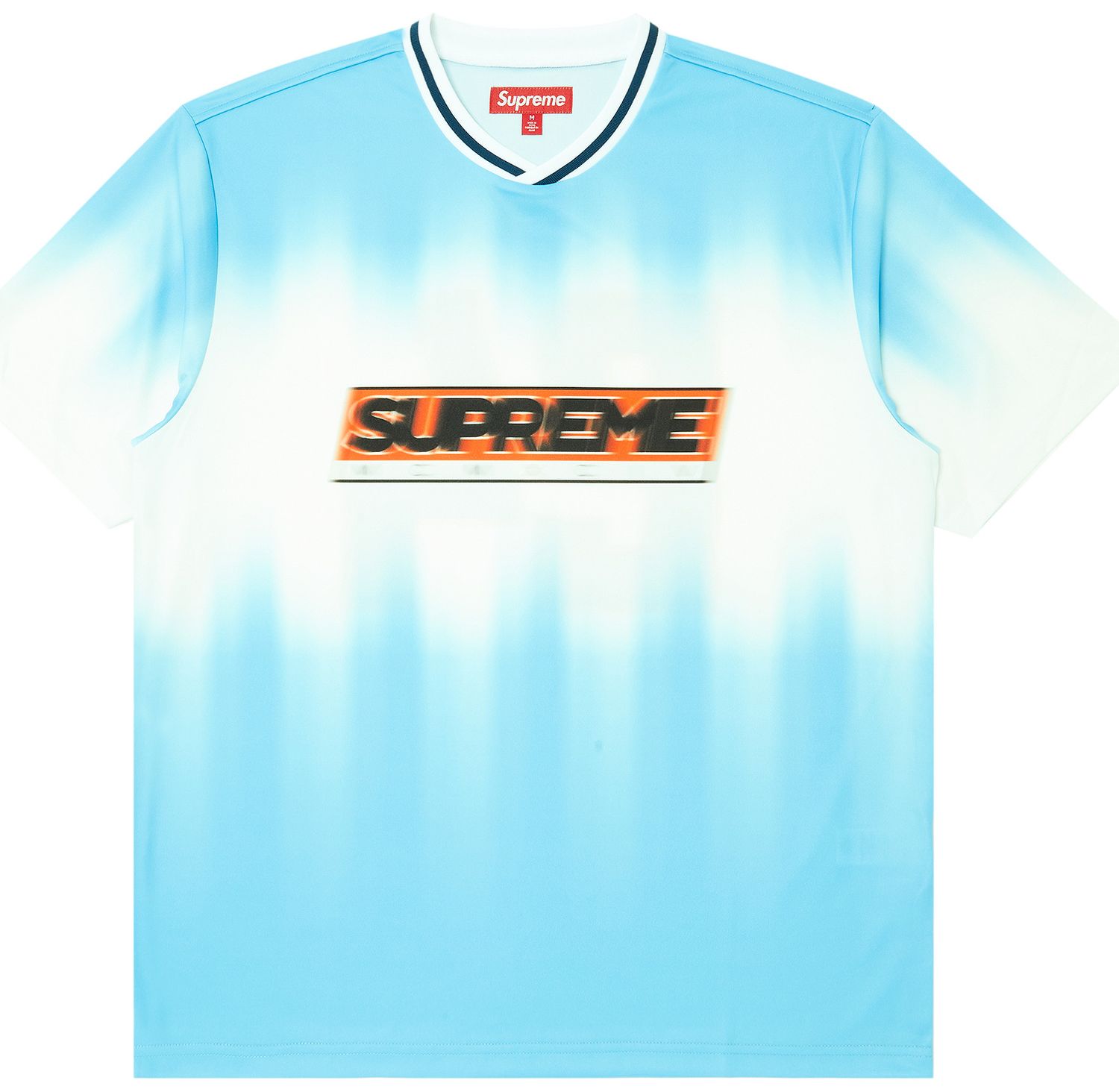 Buy Supreme Blur Soccer Jersey 'Blue' - SS24KN45 BLUE | GOAT