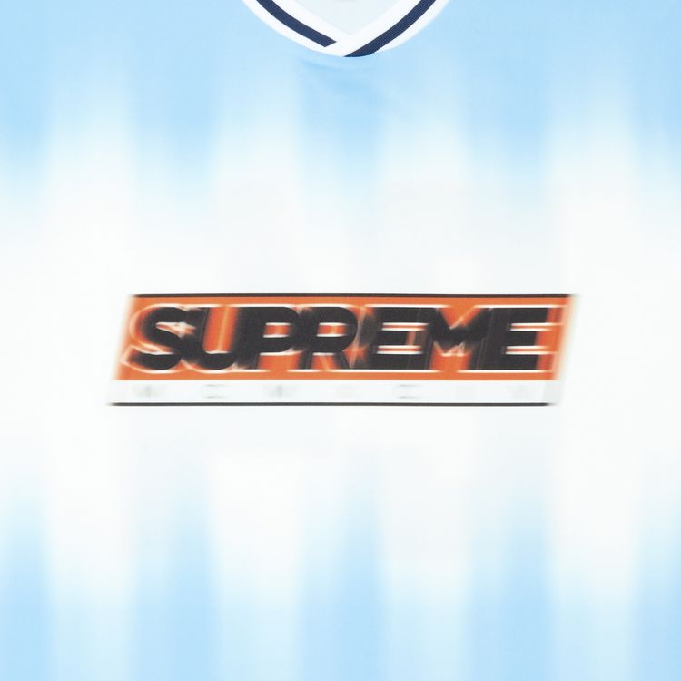 Buy Supreme Blur Soccer Jersey 'Blue' - SS24KN45 BLUE | GOAT