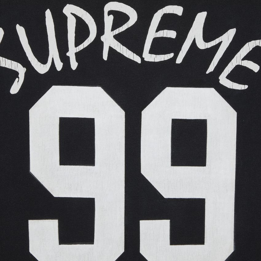 Buy Supreme 99 Long-Sleeve Football Top 'Black' - SS24KN53 BLACK | GOAT