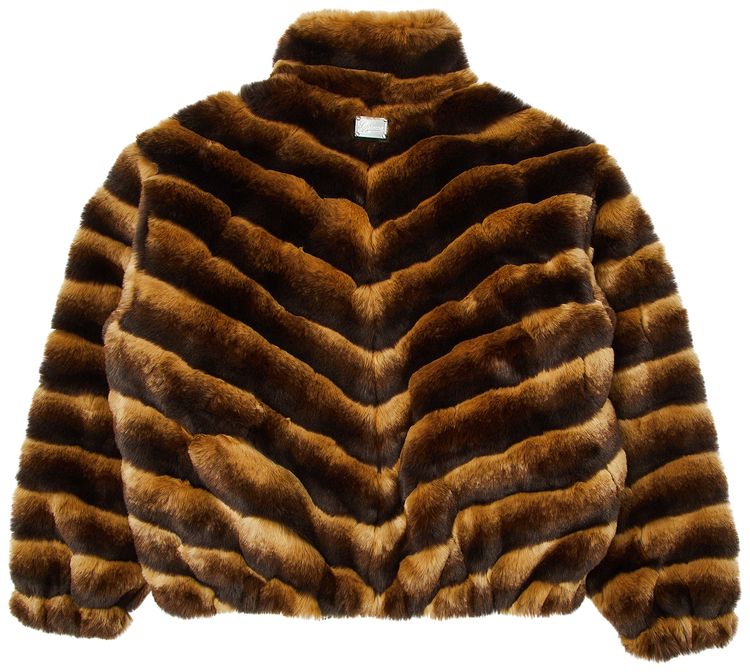 Buy Supreme Faux Fur Jacket 'Brown' - SS24J22 BROWN | GOAT