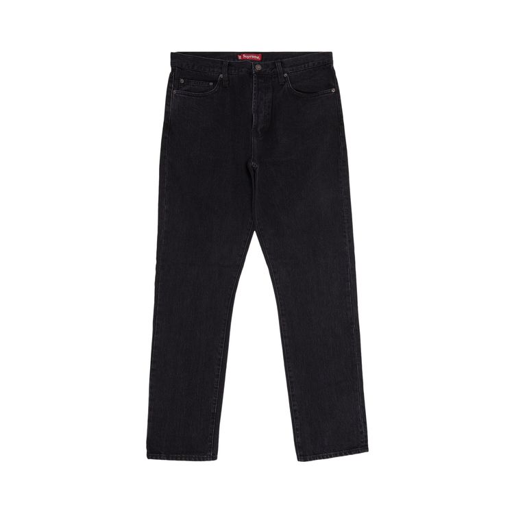 Buy Supreme Stone Washed Slim Jean 'Washed Black' - FW23P29 WASHED ...