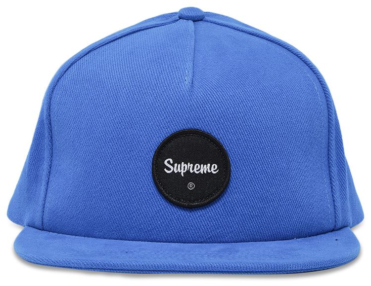 Buy Supreme Twill Patch 5-Panel 'Bright Blue' - SS24H23 BRIGHT BLUE | GOAT