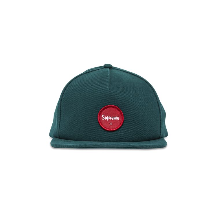 Buy Supreme Twill Patch 5-Panel 'Teal' - SS24H23 TEAL | GOAT