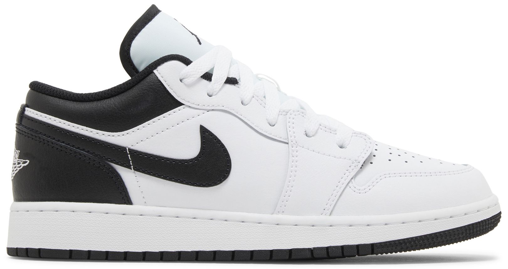 Buy Air Jordan 1 Low GS 'White Black' - 553560 132 | GOAT