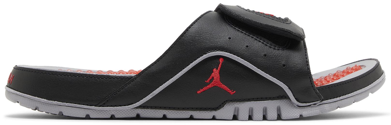 Buy Air Jordan Hydro 4 Retro Slide 'Black Cement' - 532225 060 | GOAT