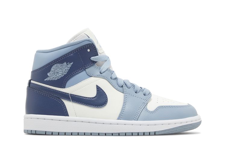 Buy Wmns Air Jordan 1 Mid 'Diffused Blue' - BQ6472 140 | GOAT