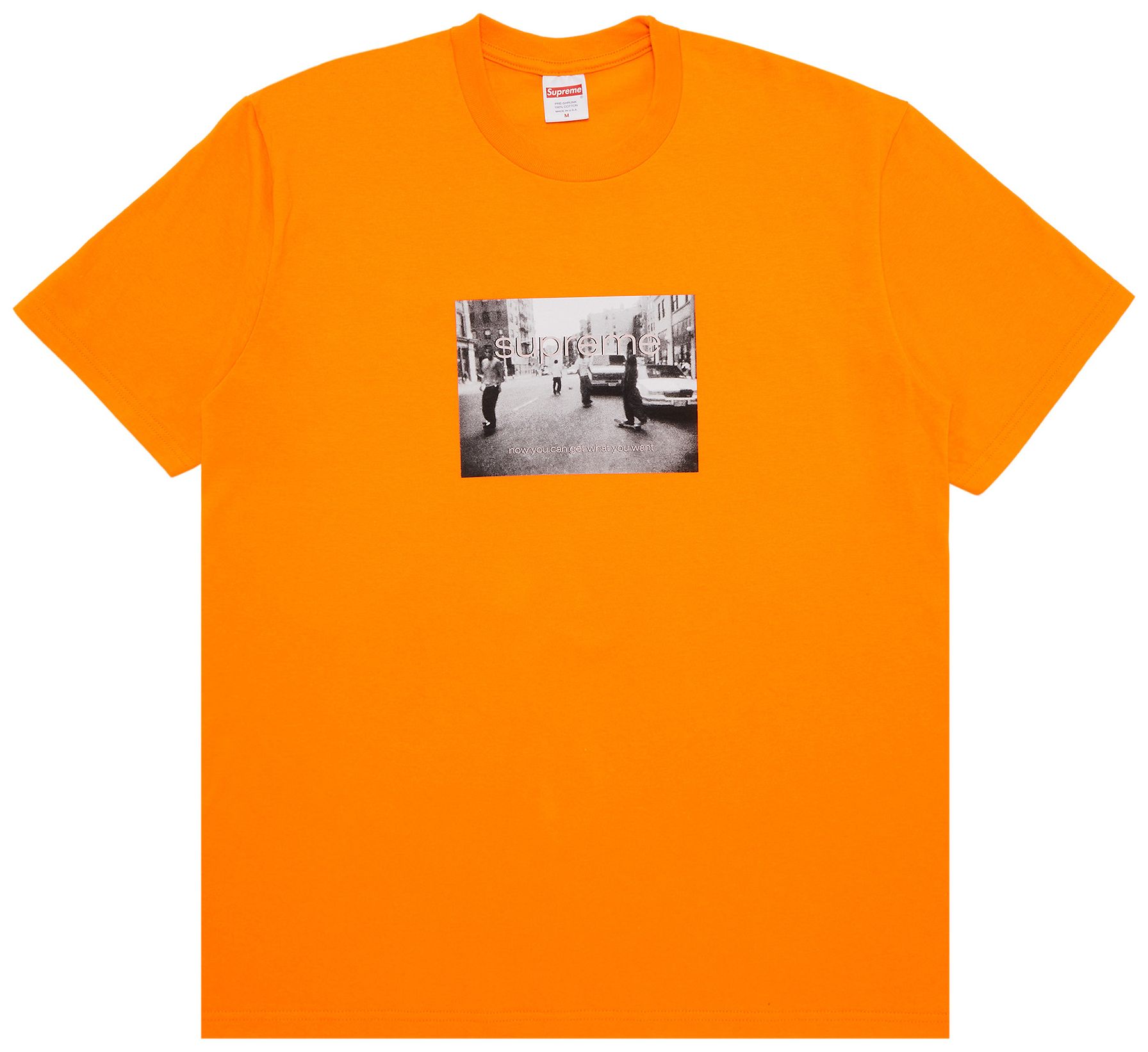 Buy Supreme Crew 96 Tee 'Orange' - SS24T24 ORANGE | GOAT