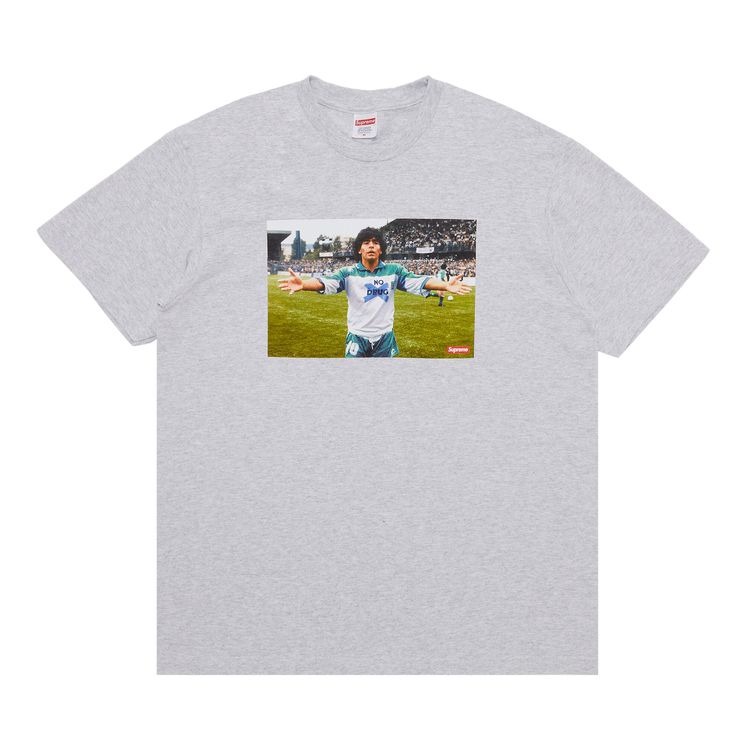 Buy Supreme Maradona Tee 'Ash Grey' - SS24T31 ASH GREY | GOAT