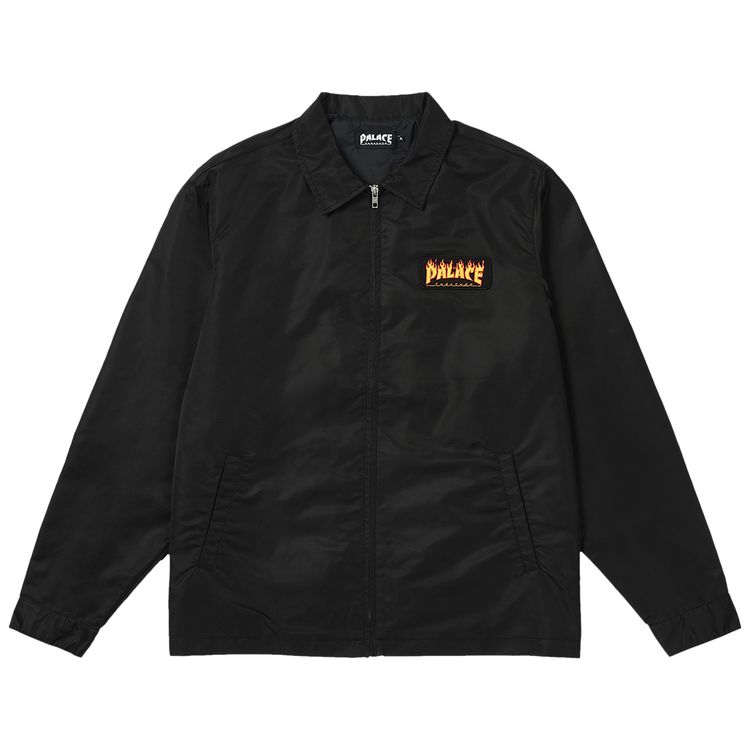 Buy Palace x Thrasher Jacket 'Black' - P25THJK001 | GOAT