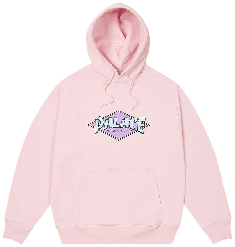 Buy Palace x Thrasher Hood 'Pink' - P25THHD004 | GOAT