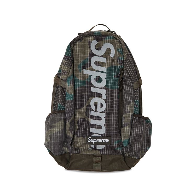 Buy Supreme Backpack 'Woodland Camo' - SS24B10 WOODLAND CAMO | GOAT